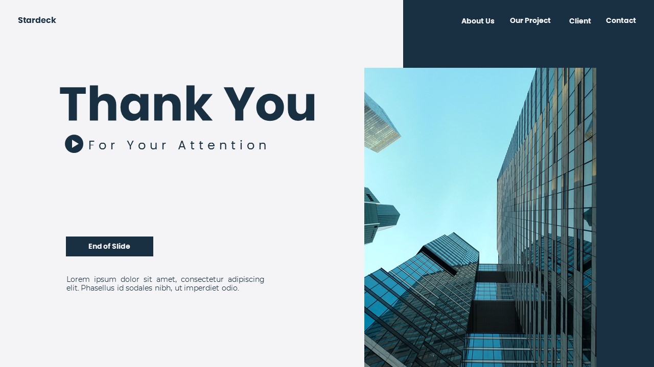Stardeck - Company Profile Powerpoint Templates, Presentation Templates