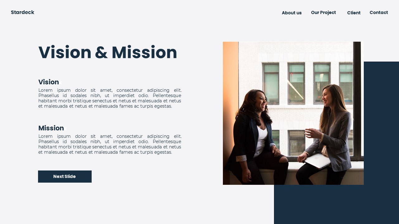 Stardeck - Company Profile Powerpoint Templates, Presentation Templates