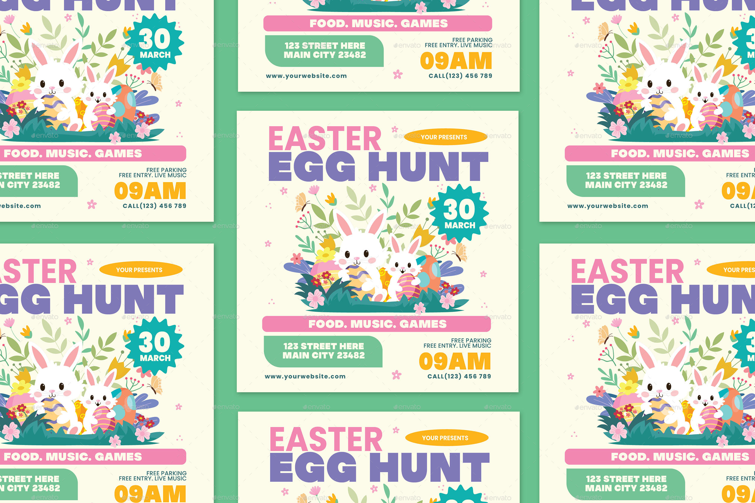 Easter Flyer, Print Templates | GraphicRiver