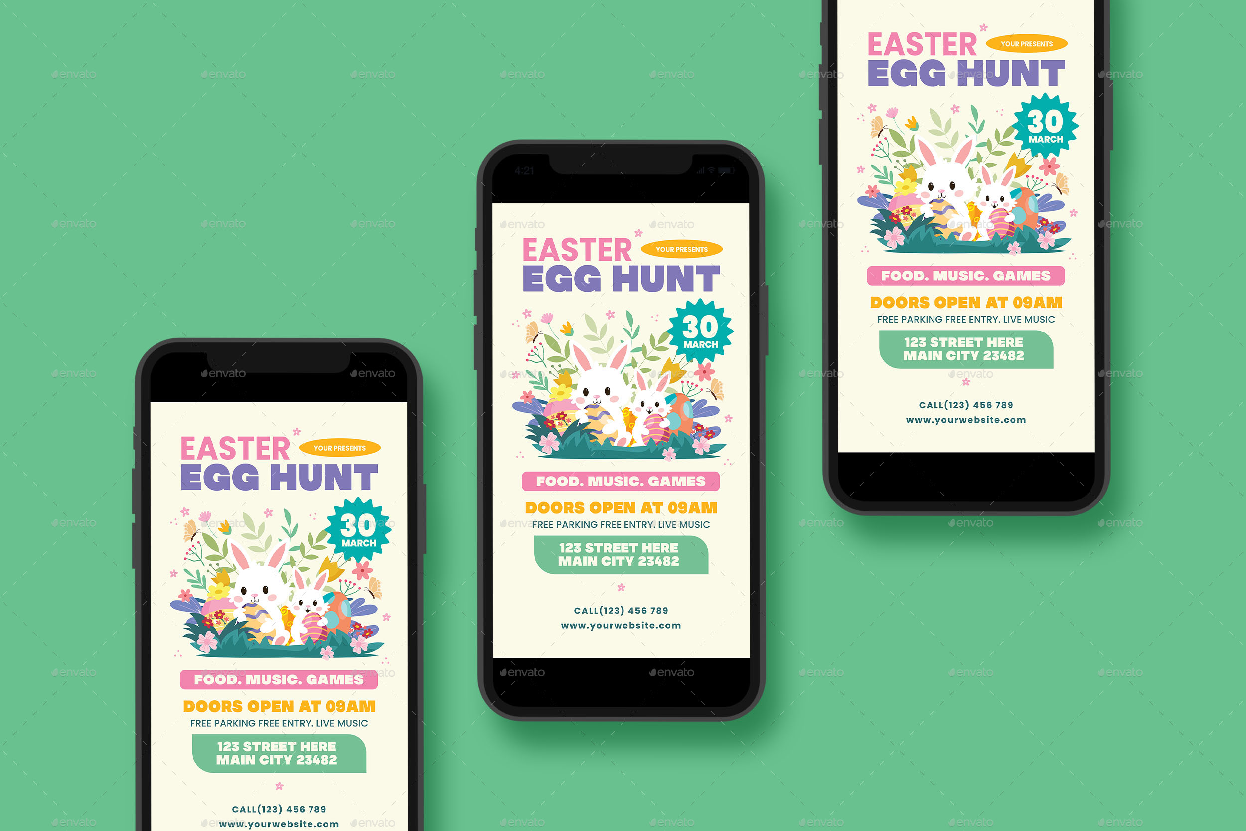 Easter Flyer, Print Templates | GraphicRiver