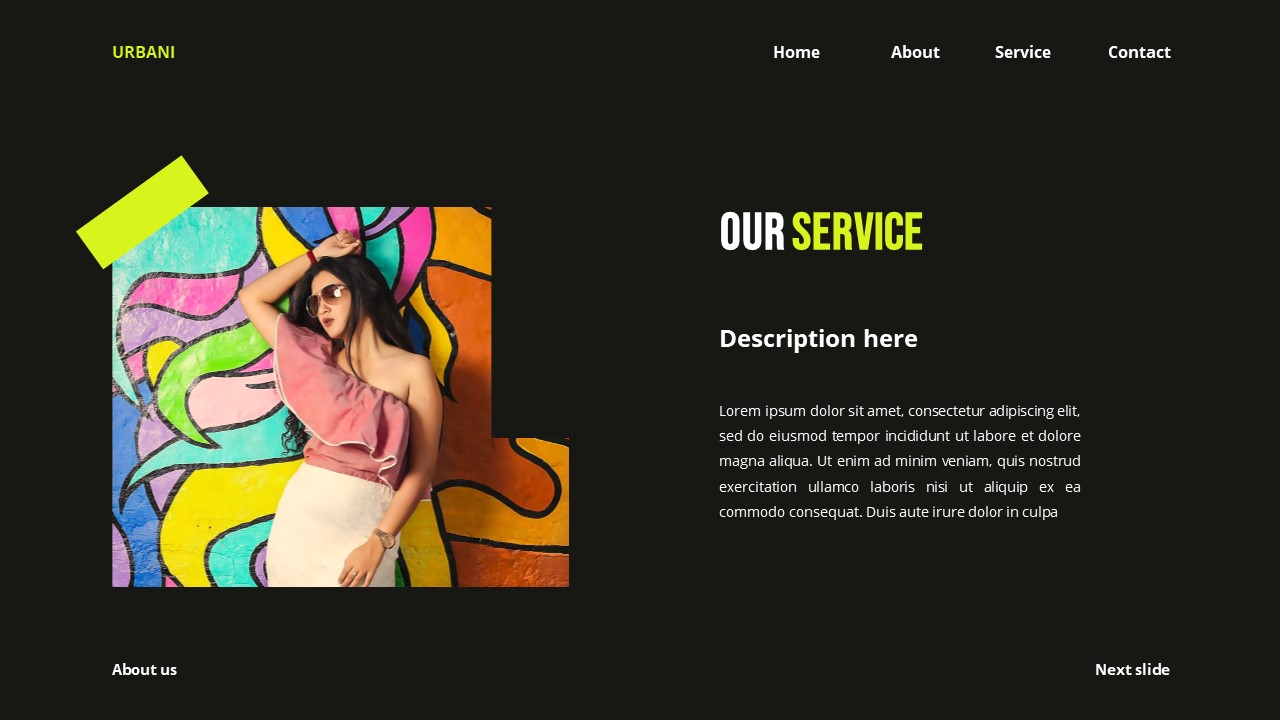 Urbani - Streetwear Powerpoint Templates, Presentation Templates ...