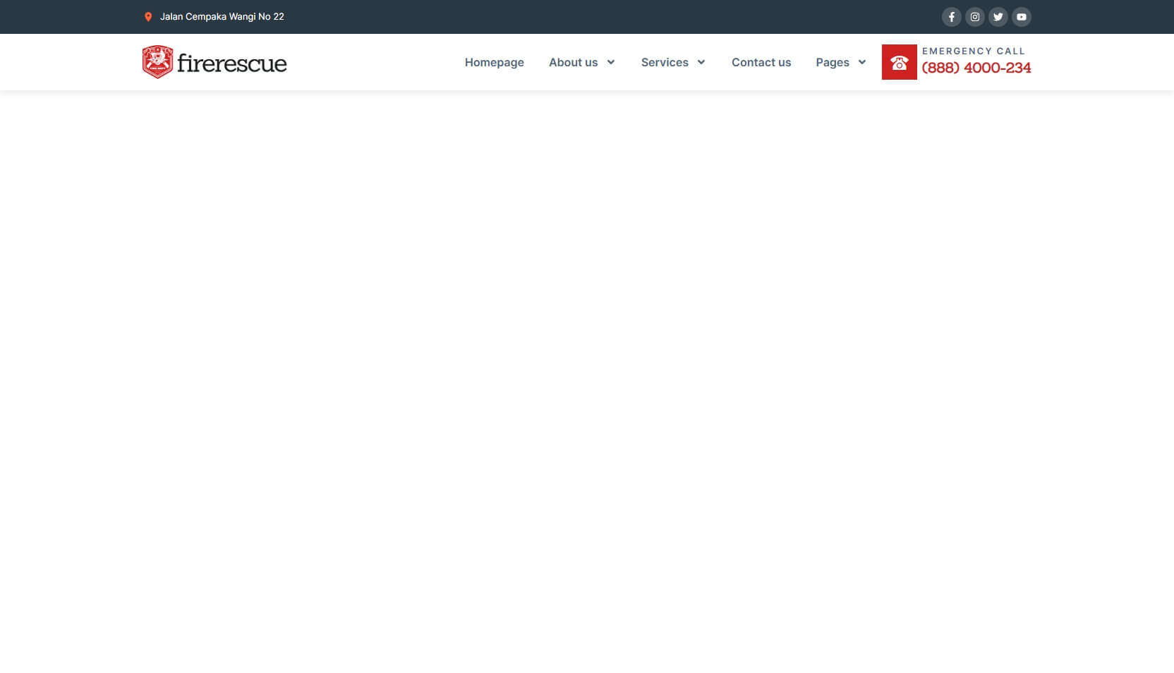 FireRescue - FireFighter & Fire Department Elementor Template Kit by ...