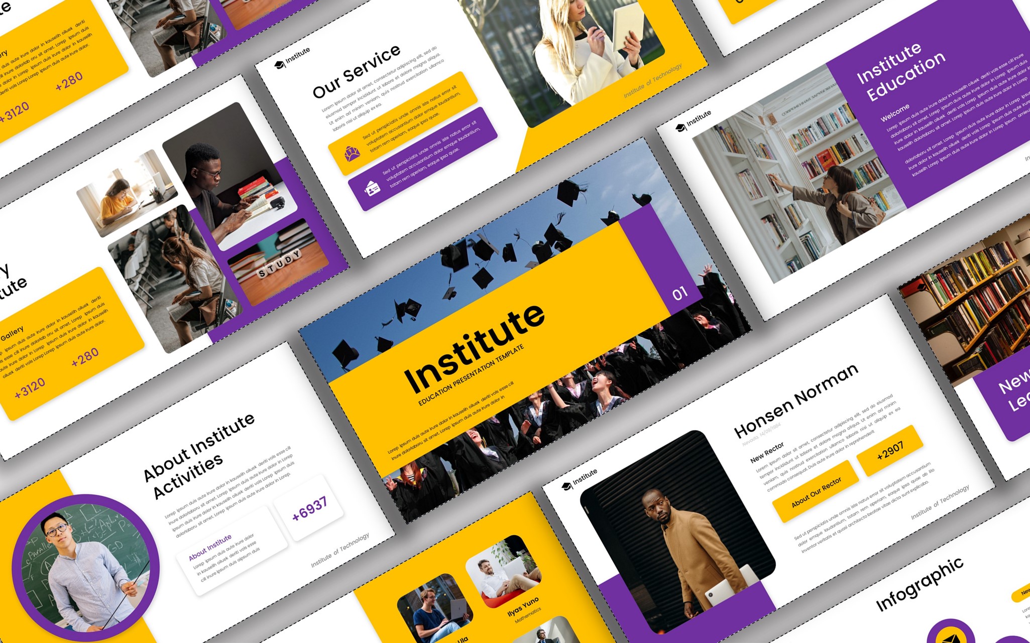 Institute-Education Keynote Template, Presentation Templates | GraphicRiver