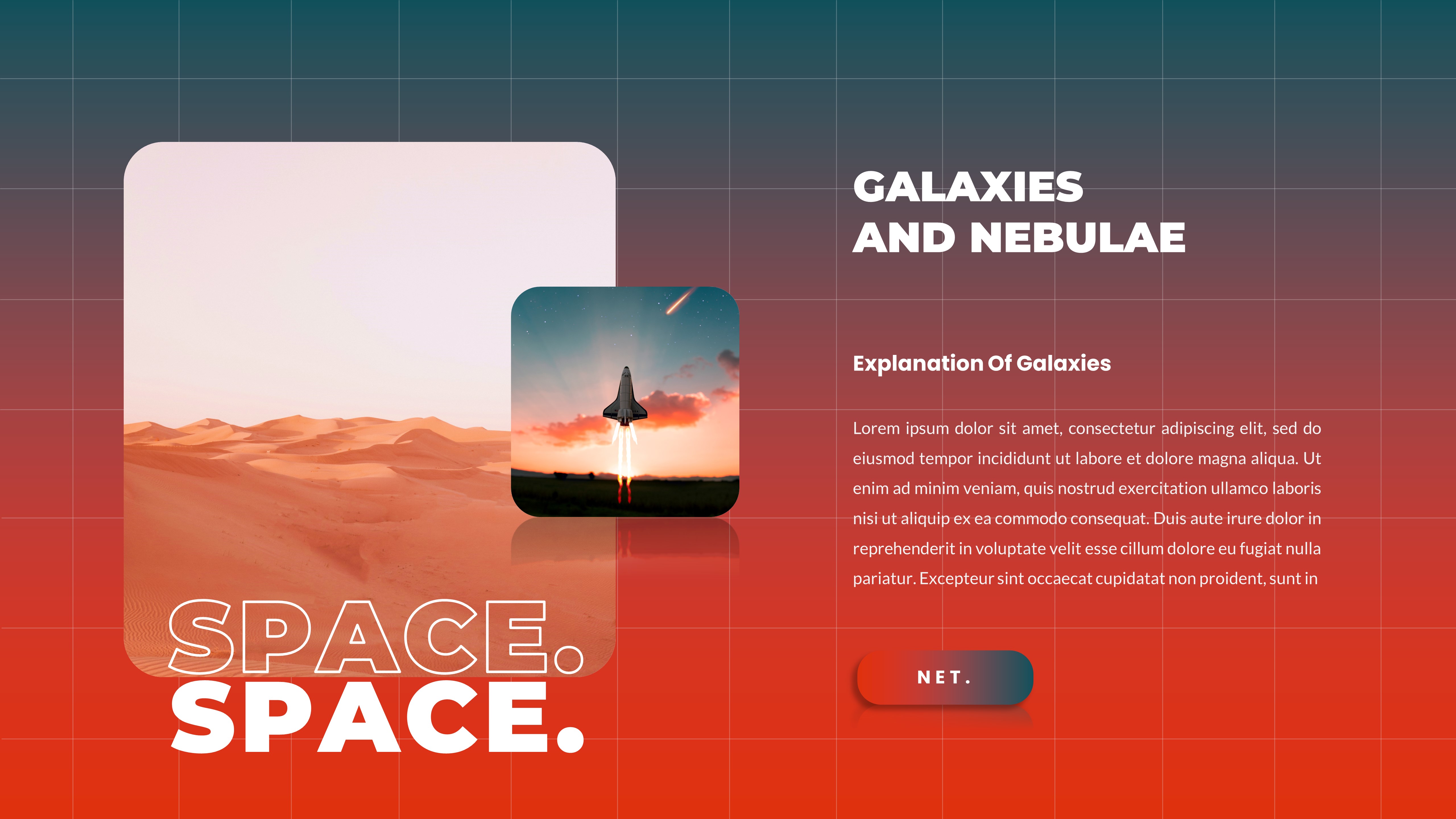 Space Creative Business Powerpoint Template, Presentation Templates