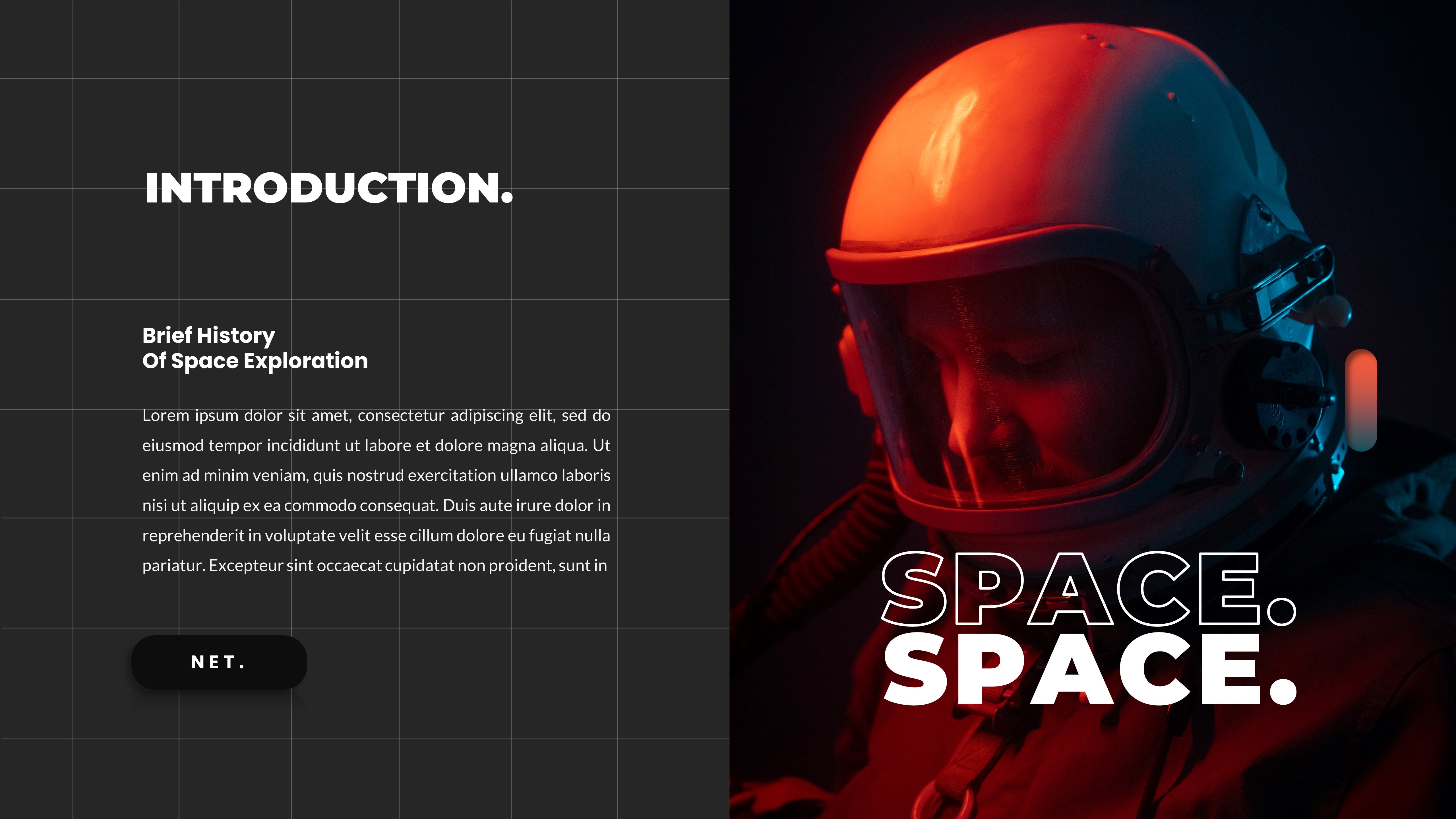 Space Creative Business Powerpoint Template, Presentation Templates