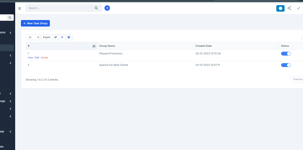 Project Task Manage For Perfex CRM by halilaltndg | CodeCanyon