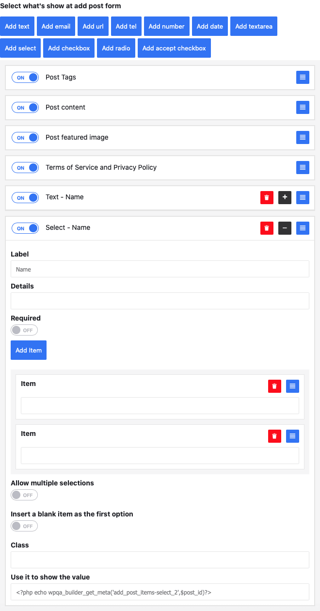 WPQA - Builder forms Addon For WordPress by 2codeThemes | CodeCanyon