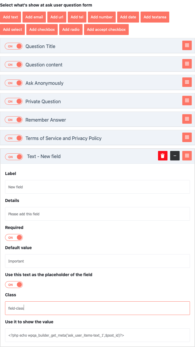 WPQA - Builder forms Addon For WordPress by 2codeThemes | CodeCanyon