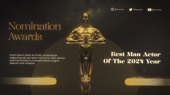 Award Nomination, After Effects Project Files | VideoHive
