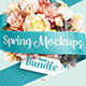 Spring Mockups Bundle, Graphics | GraphicRiver