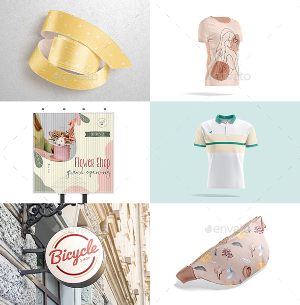 Spring Mockups Bundle, Graphics | GraphicRiver