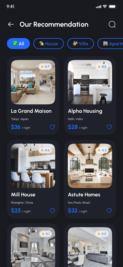 Atlantis Pro - Real Estate React Native Expo App Ui Kit by lalastudio12