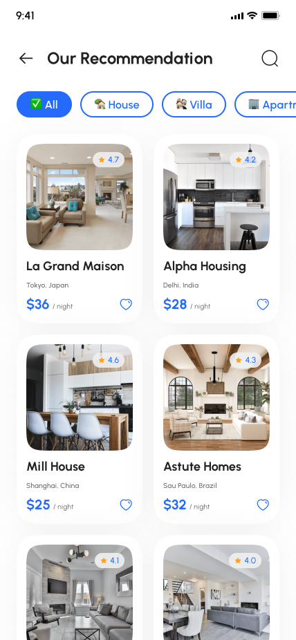 Atlantis Pro - Real Estate React Native Expo App Ui Kit by lalastudio12