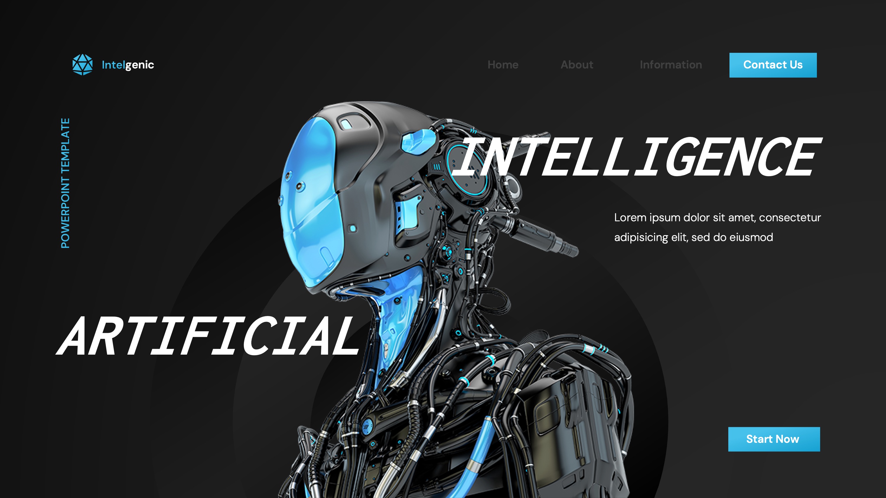 Artificial Intelligence Powerpoint, Presentation Templates | GraphicRiver