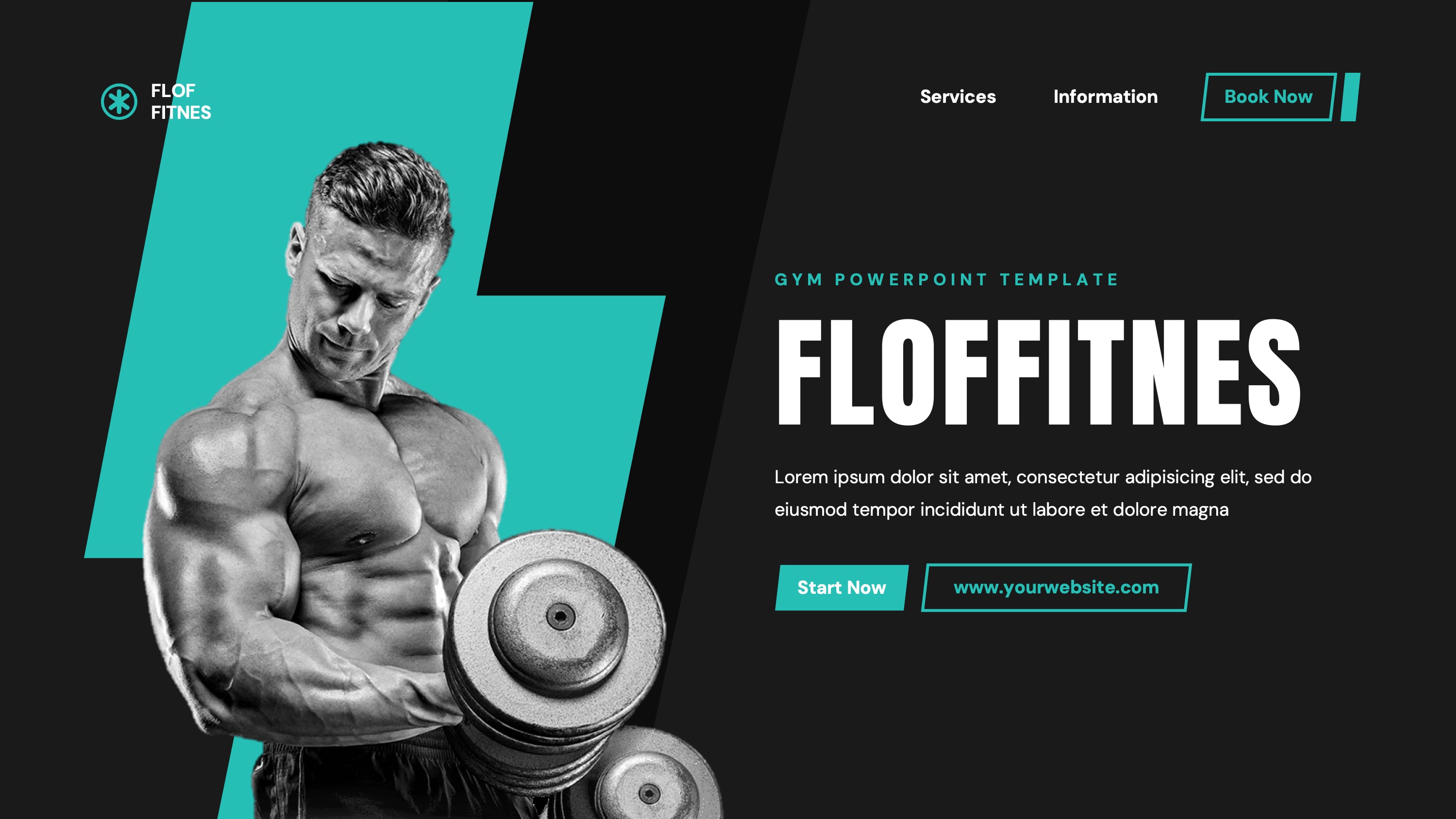 Gym Centre Powerpoint, Presentation Templates | GraphicRiver