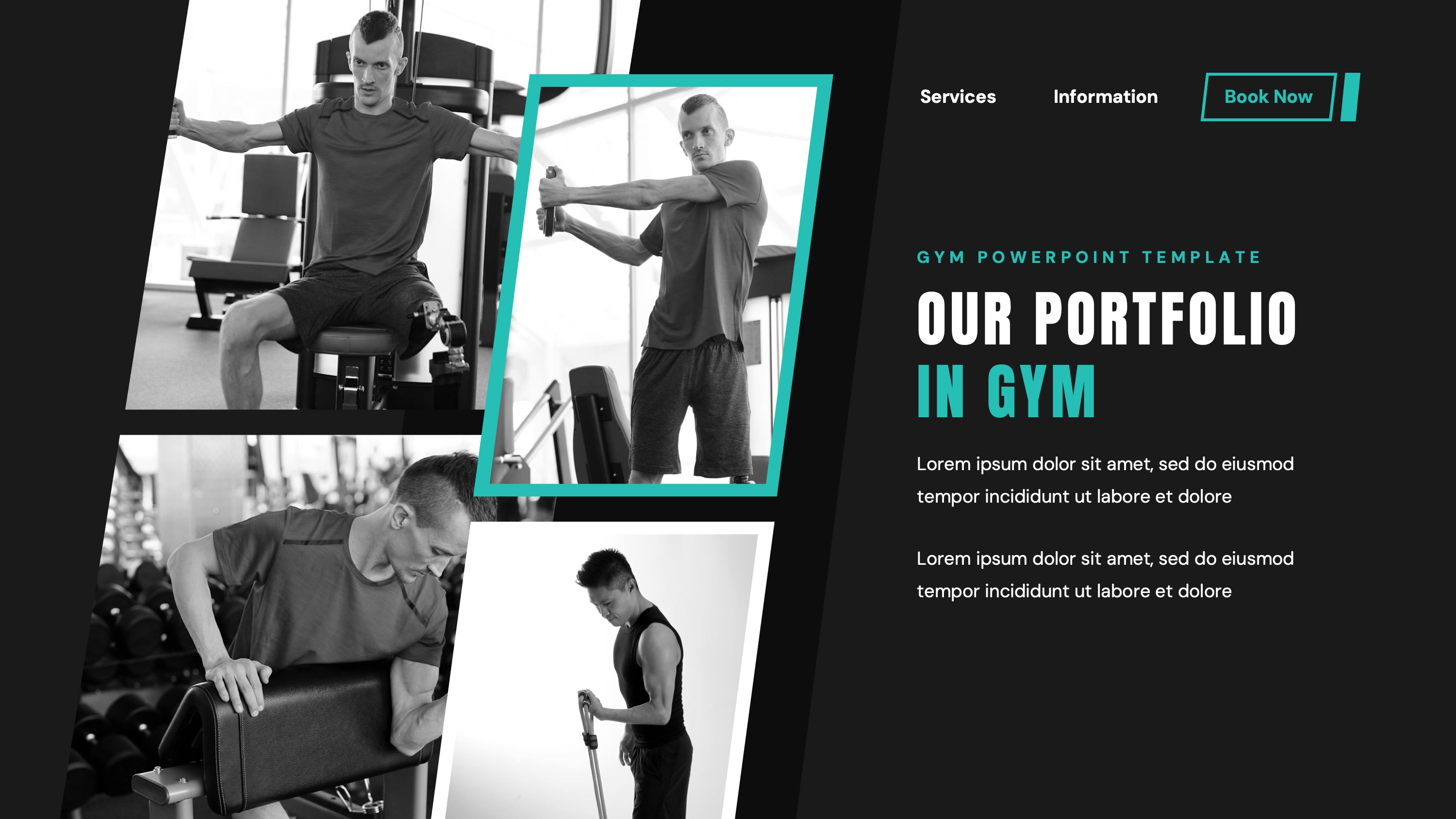 Gym Centre Powerpoint, Presentation Templates | GraphicRiver