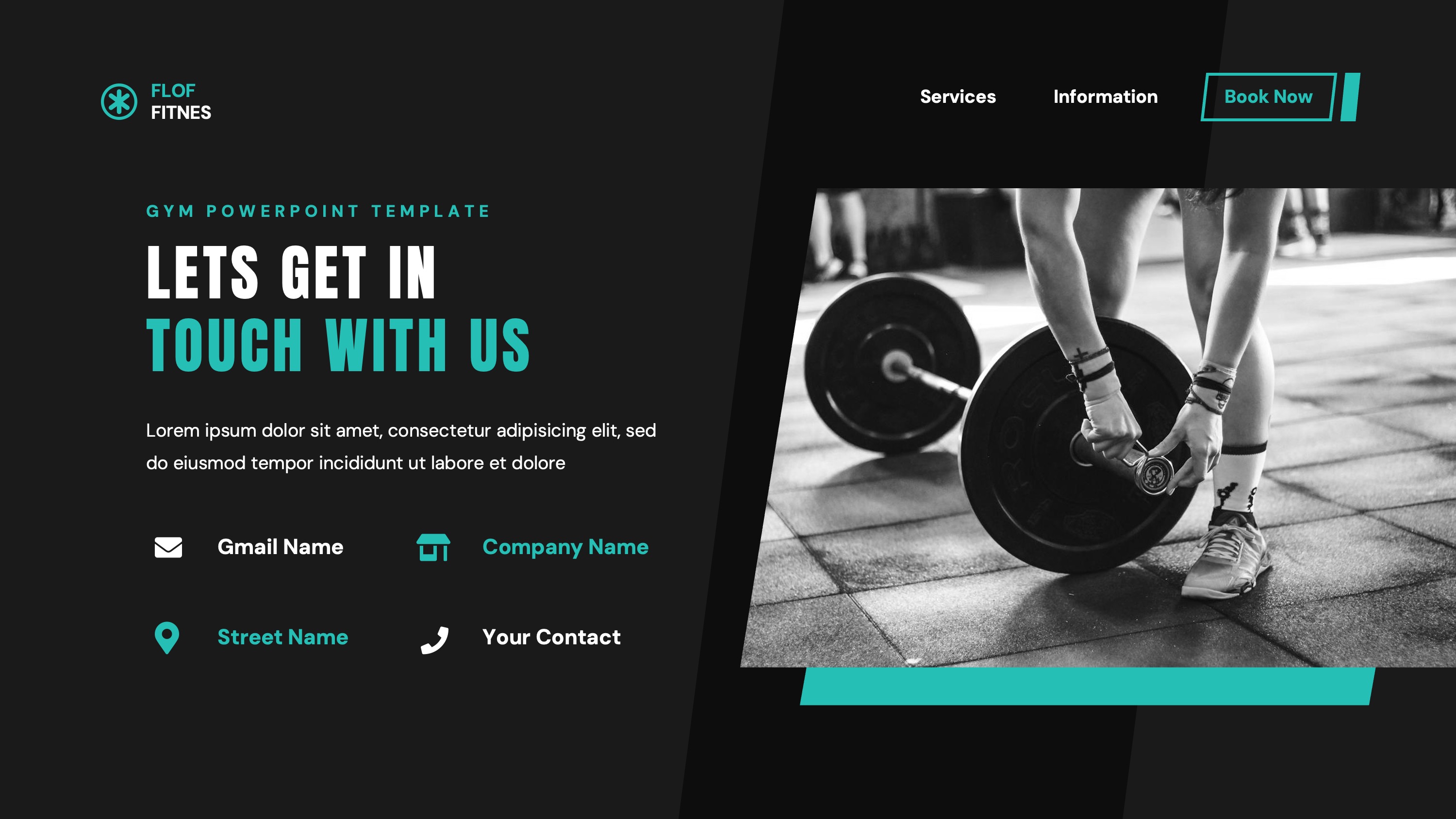 Gym Centre Powerpoint, Presentation Templates | GraphicRiver