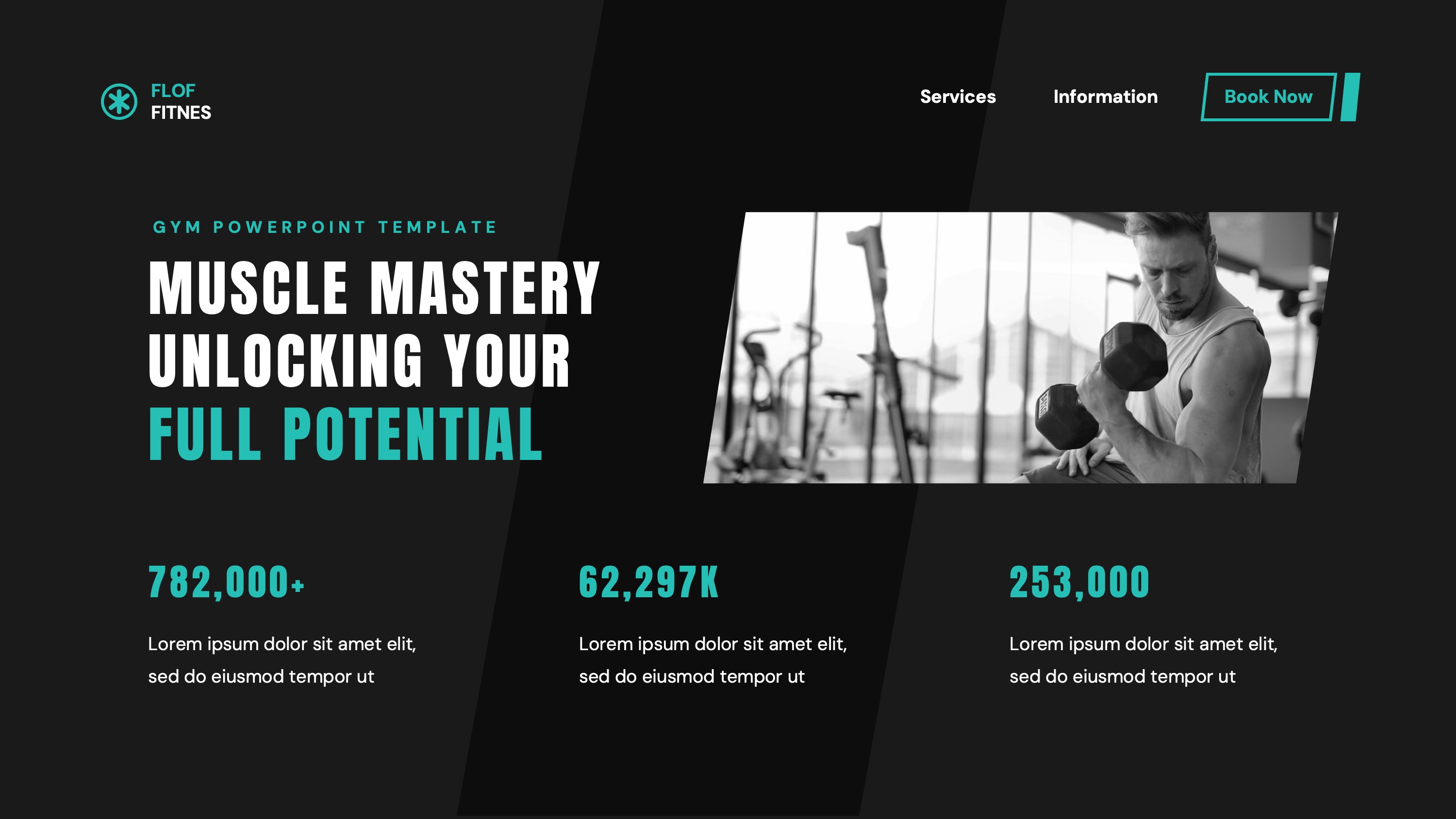 Gym Centre Powerpoint, Presentation Templates | GraphicRiver