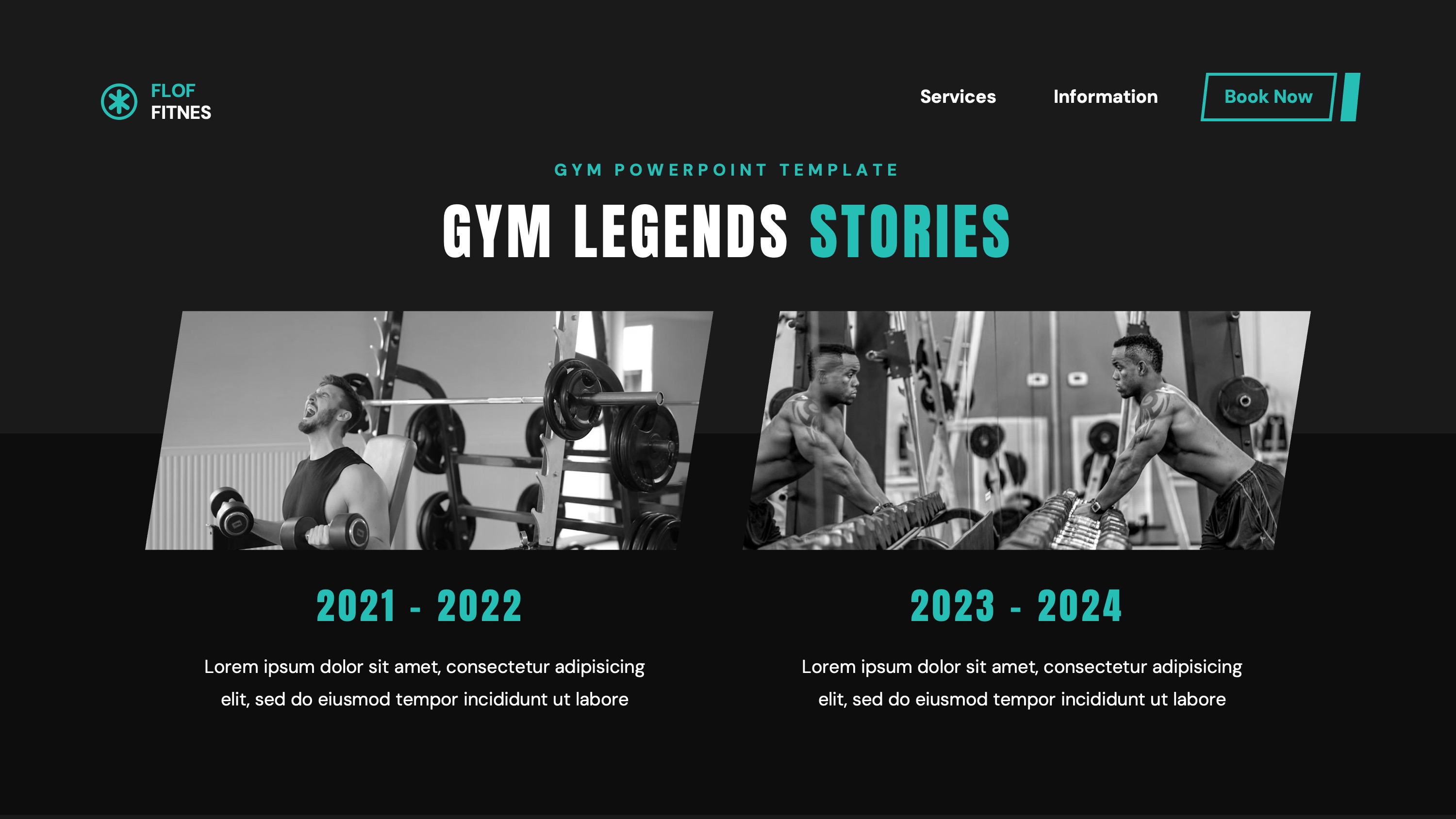 Gym Centre Powerpoint, Presentation Templates | GraphicRiver