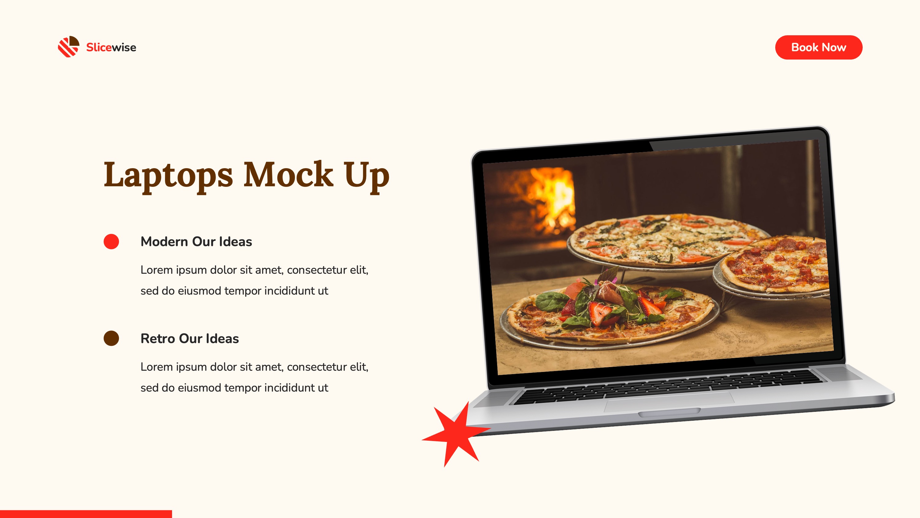 Pizza Resto Google Slide, Presentation Templates | GraphicRiver