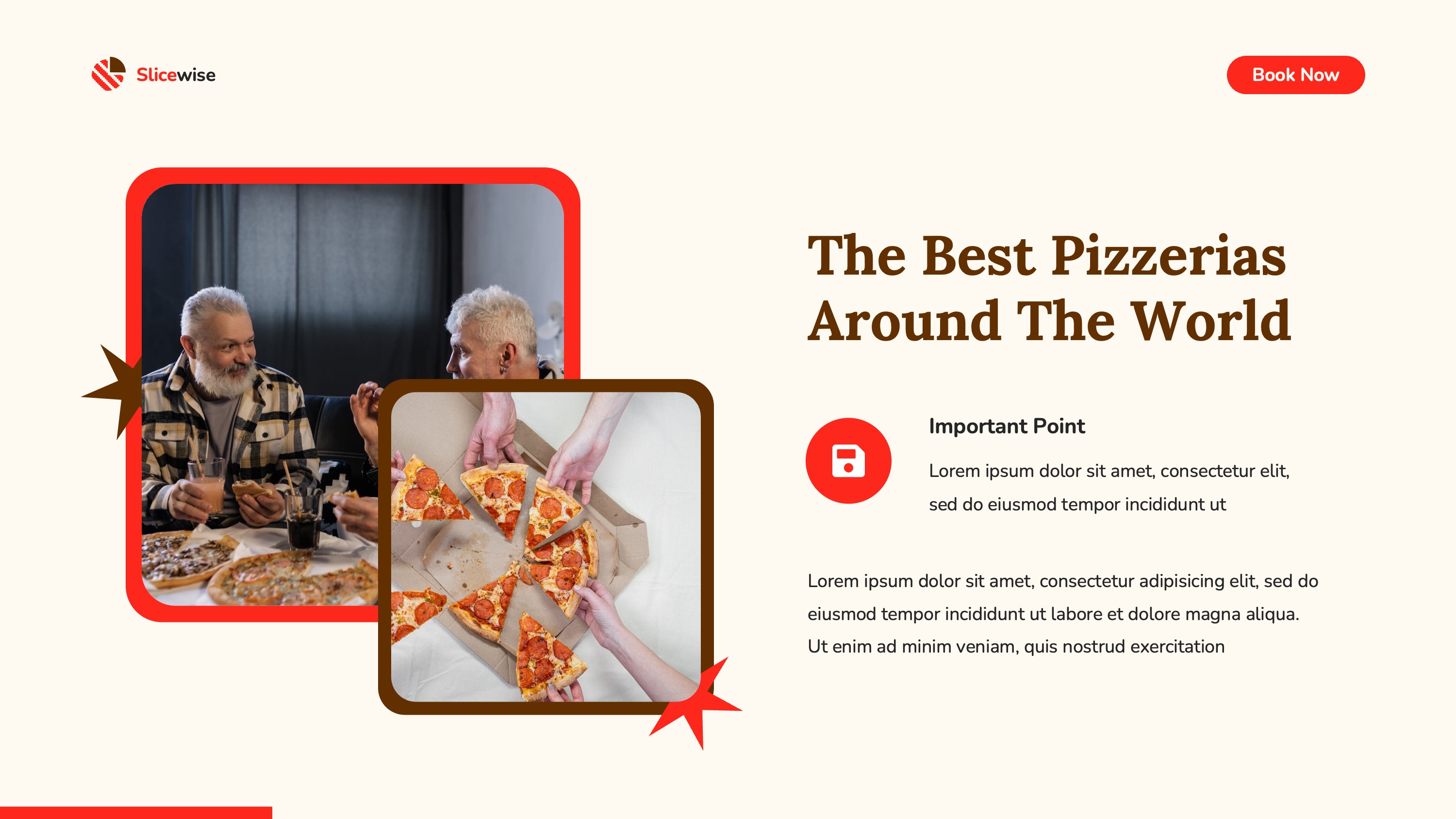 Pizza Resto Google Slide, Presentation Templates | GraphicRiver