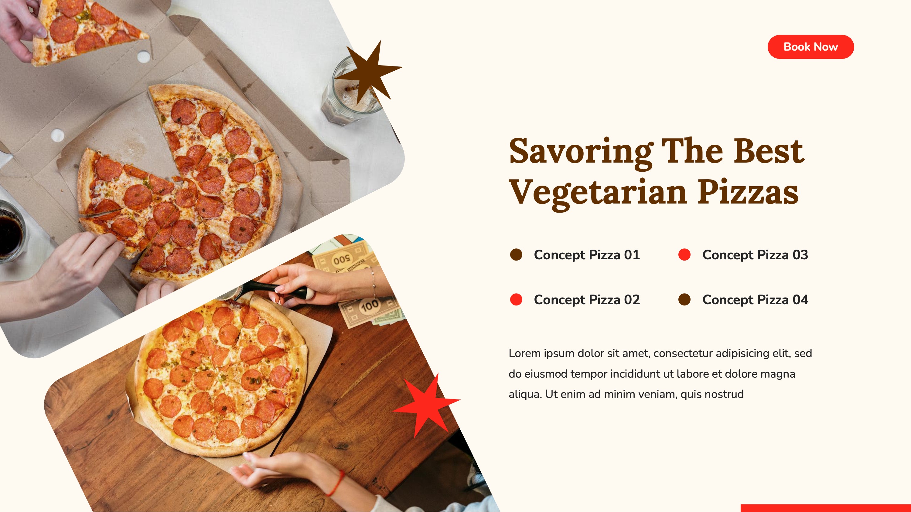 Pizza Resto Google Slide, Presentation Templates | GraphicRiver