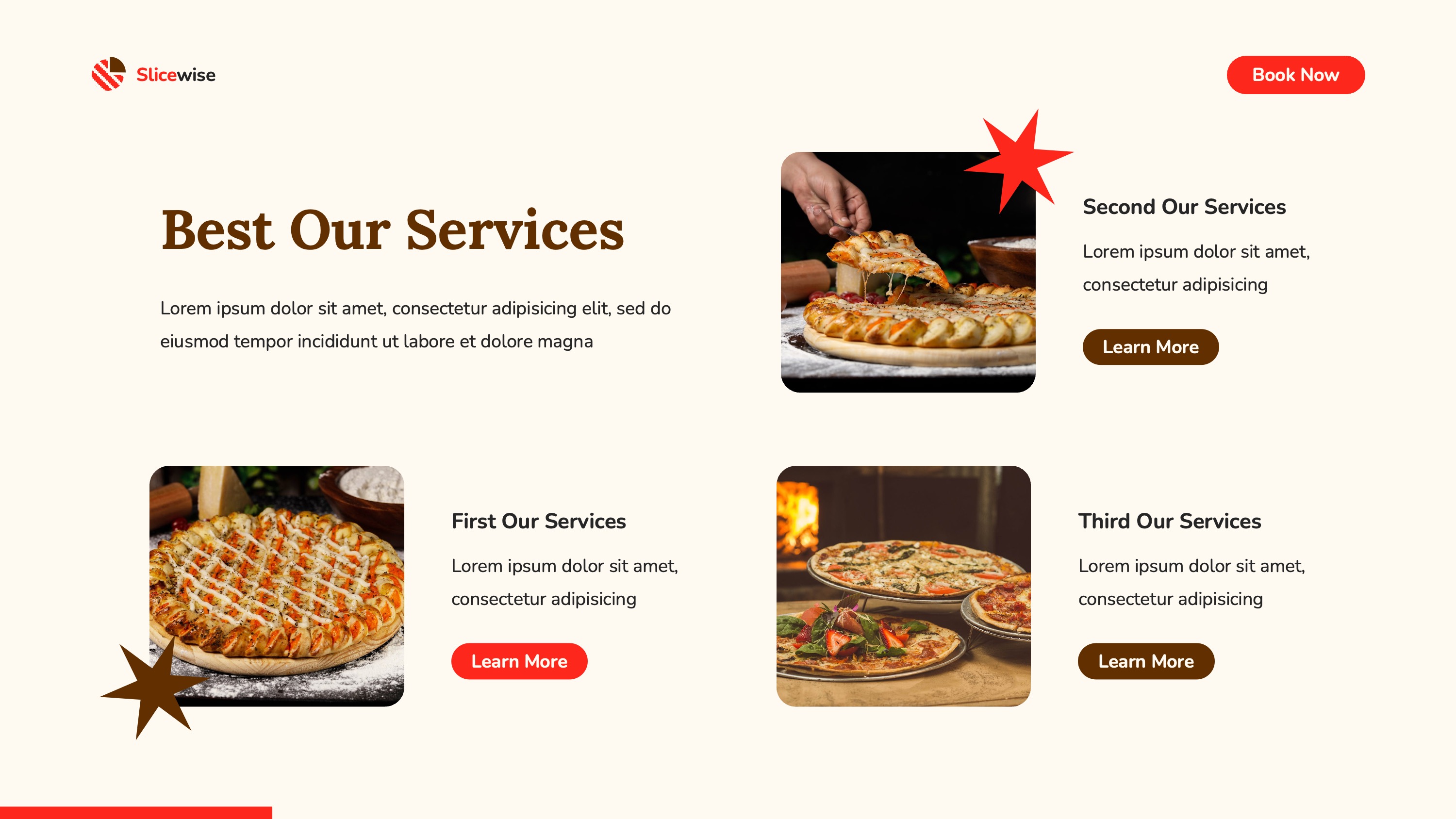 Pizza Resto Google Slide, Presentation Templates | GraphicRiver