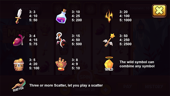 Slot Mage - HTML5 Game by slotgen | CodeCanyon