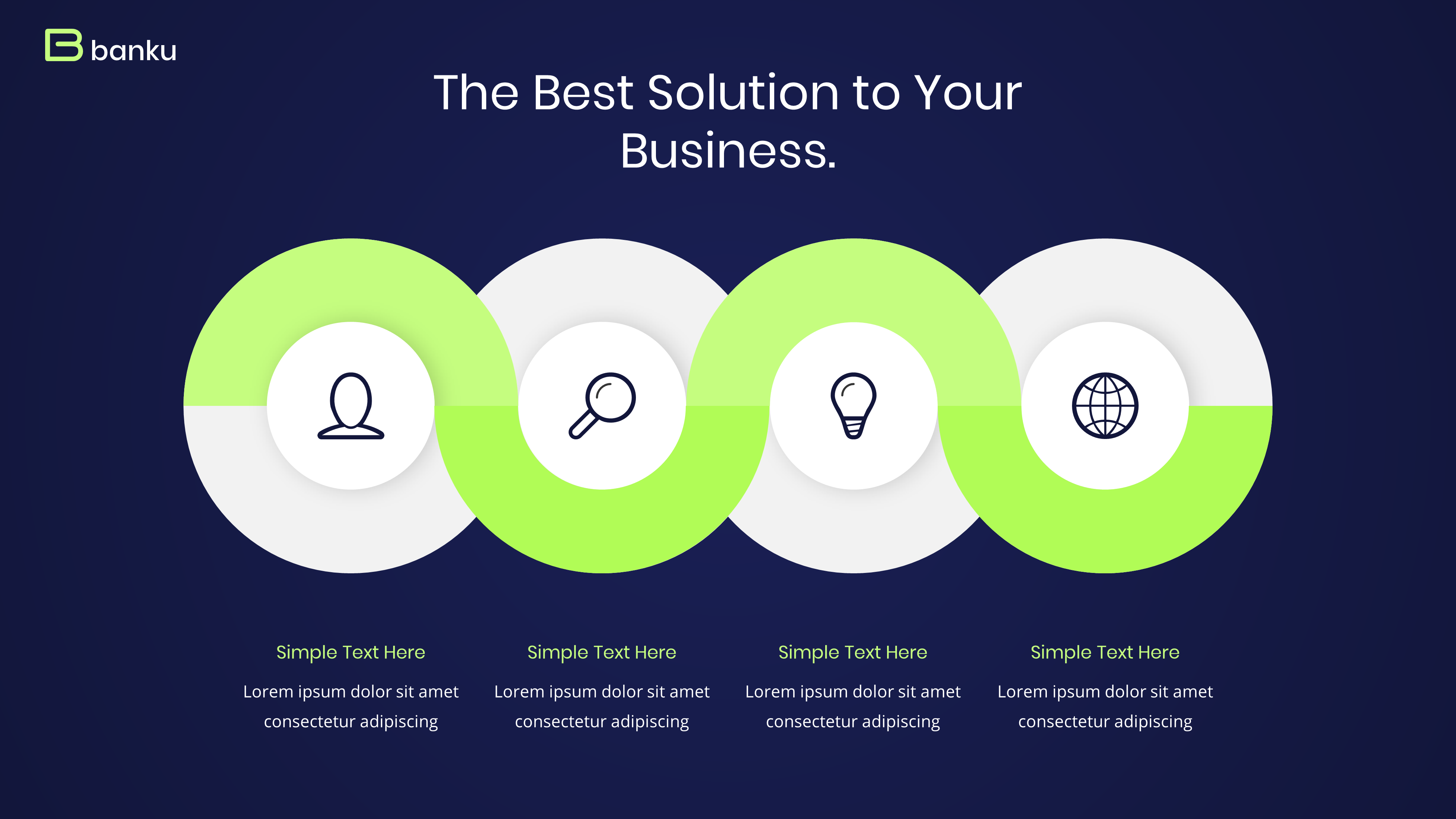 Banku - Banking And Finance Google Slide Template, Presentation Templates