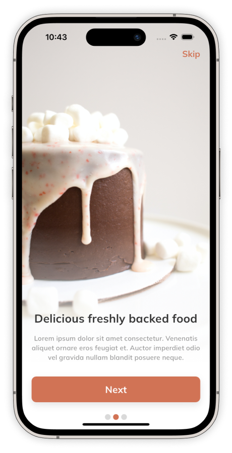 Online Bakery Store App Template in Flutter | FDBakery by pixelnestlabs