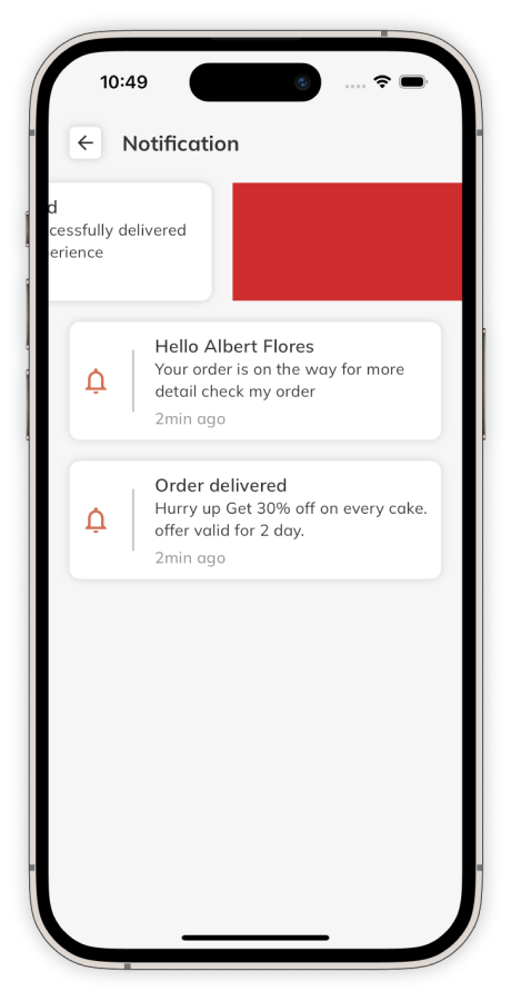 Online Bakery Store App Template in Flutter | FDBakery by pixelnestlabs
