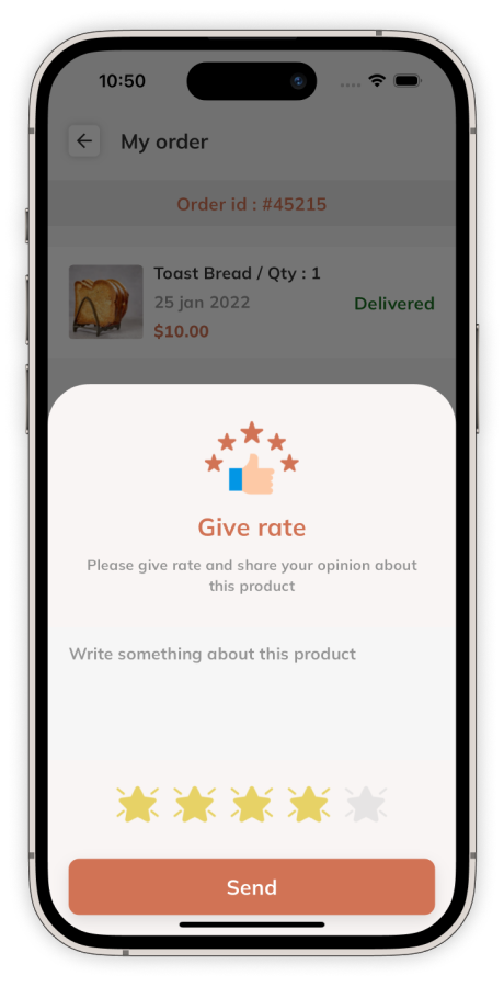 Online Bakery Store App Template in Flutter | FDBakery by pixelnestlabs