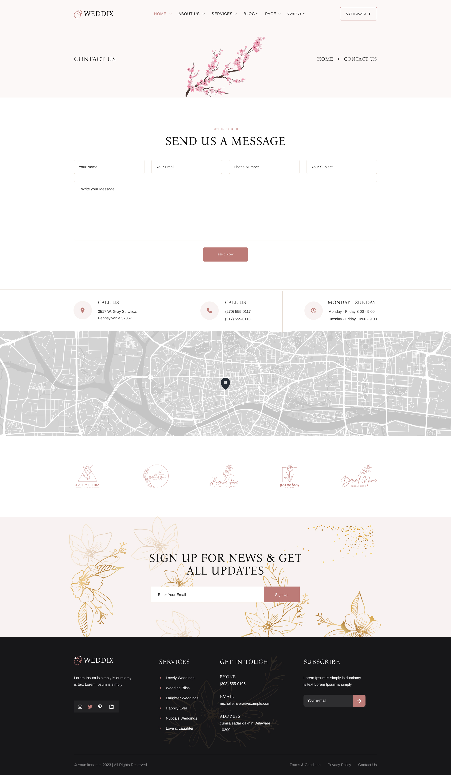 Weddix - Wedding & Event Figma Template by TeconceTheme | ThemeForest