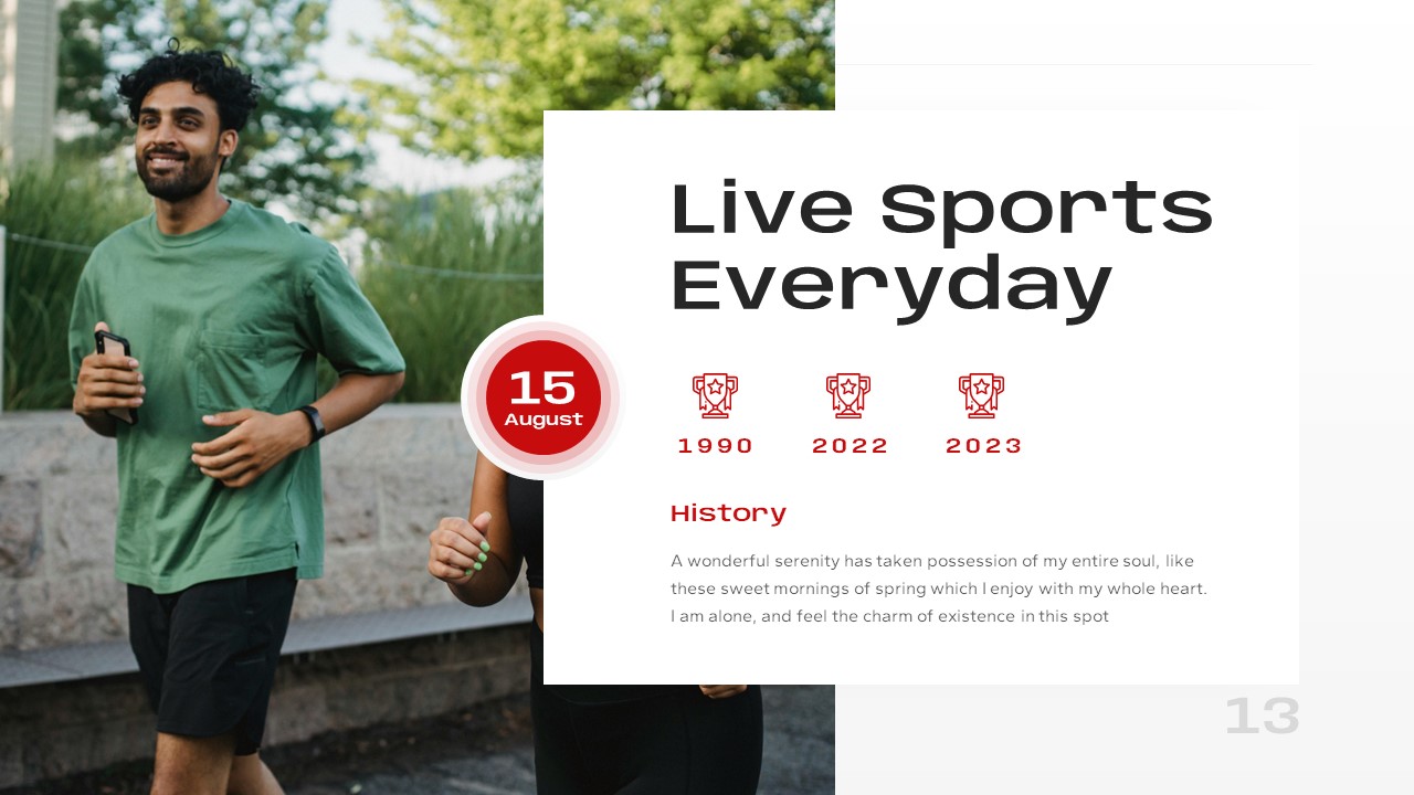 Run Sport PowerPoint Template, Presentation Templates | GraphicRiver