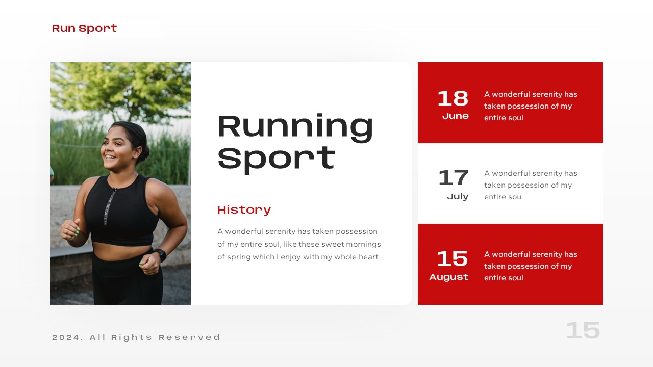 Run Sport PowerPoint Template, Presentation Templates | GraphicRiver