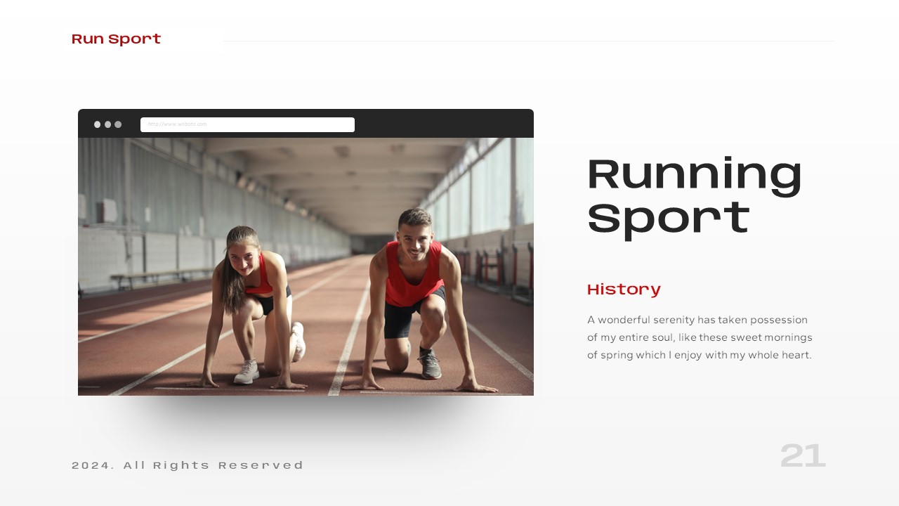 Run Sport PowerPoint Template, Presentation Templates | GraphicRiver