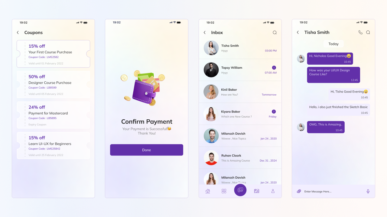 Edtech LMS - Online Course Learning Flutter UI Kit by thefuturelens Edtech LMS - Online Course Learning Flutter UI Kit by thefuturelens