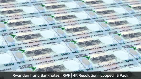 Rwanda Banknotes Money / Rwandan franc / Currency FRw, RF, R₣ / RWF / 3 ...