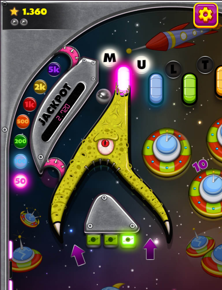 Pinball Space Adventure - HTML5 Arcade Game by codethislab | CodeCanyon