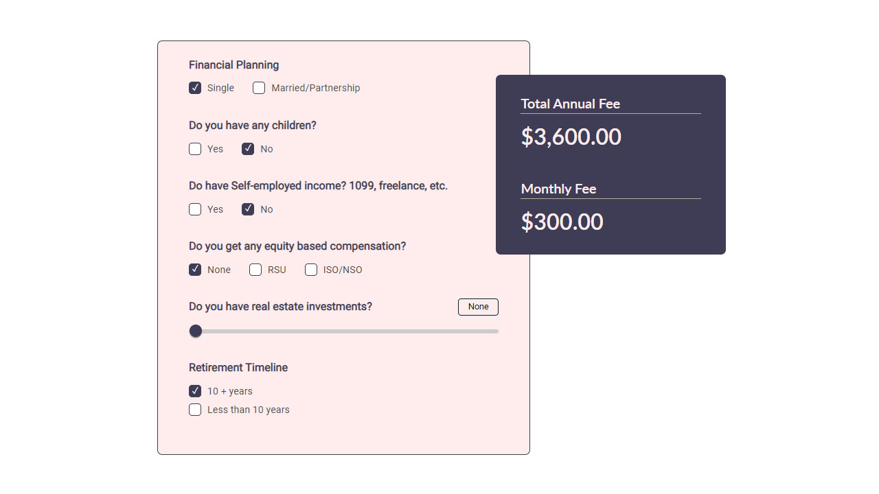 Financial Planning Calculator - Web Calculator for your Website by ...