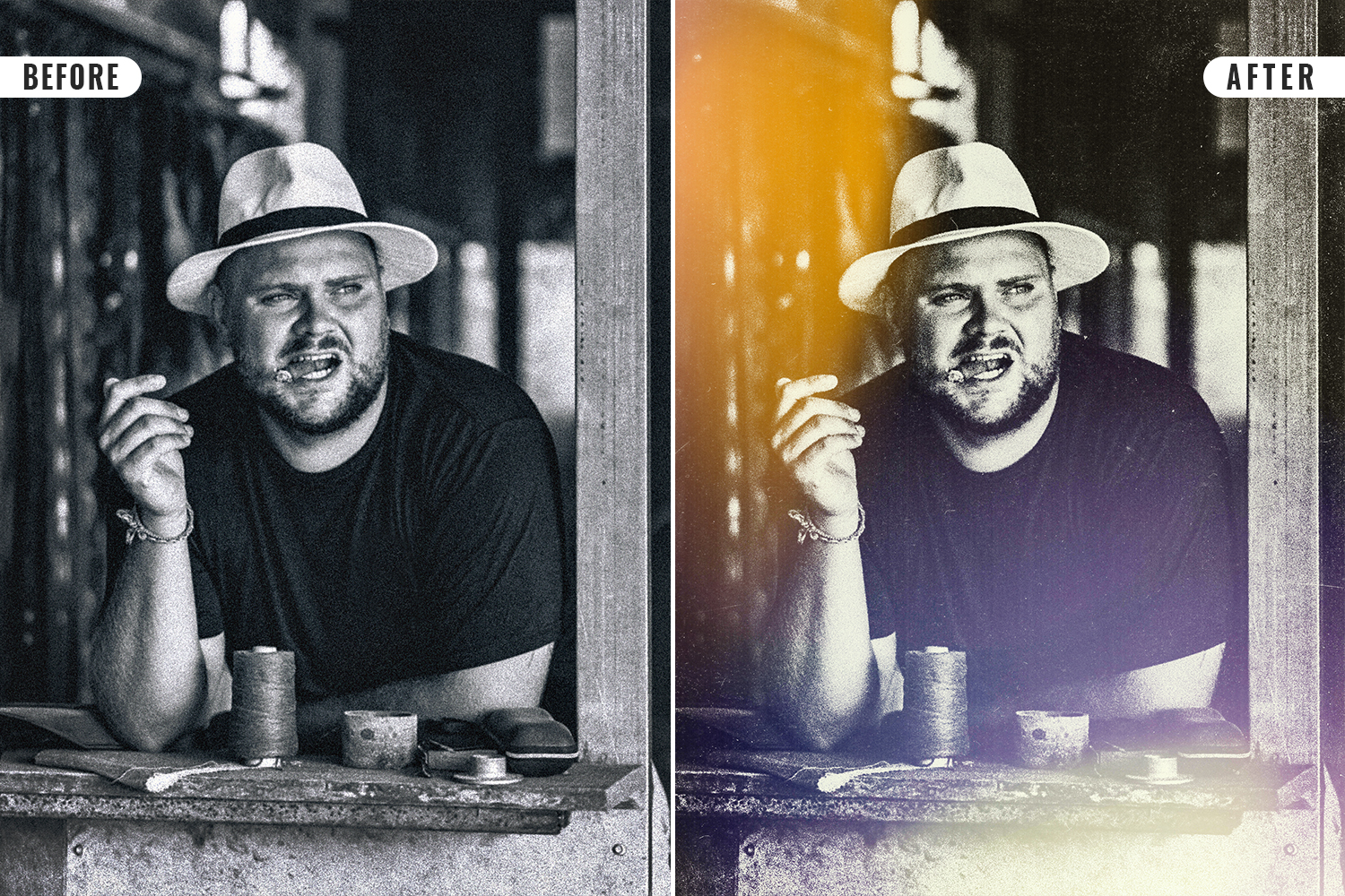 Grain Film Photo Effect, Add-ons | GraphicRiver