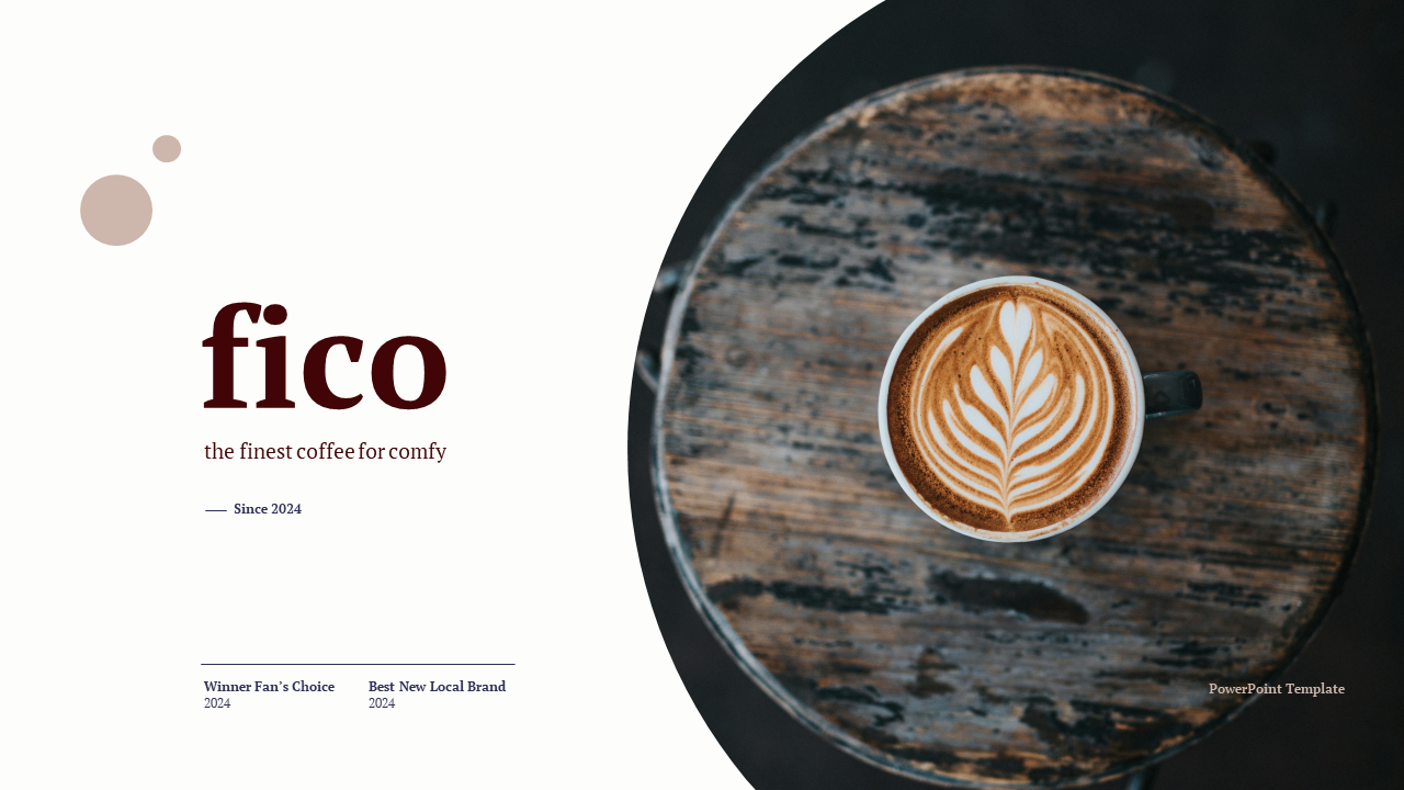 Fico - Cafe Powerpoint Template, Presentation Templates | GraphicRiver