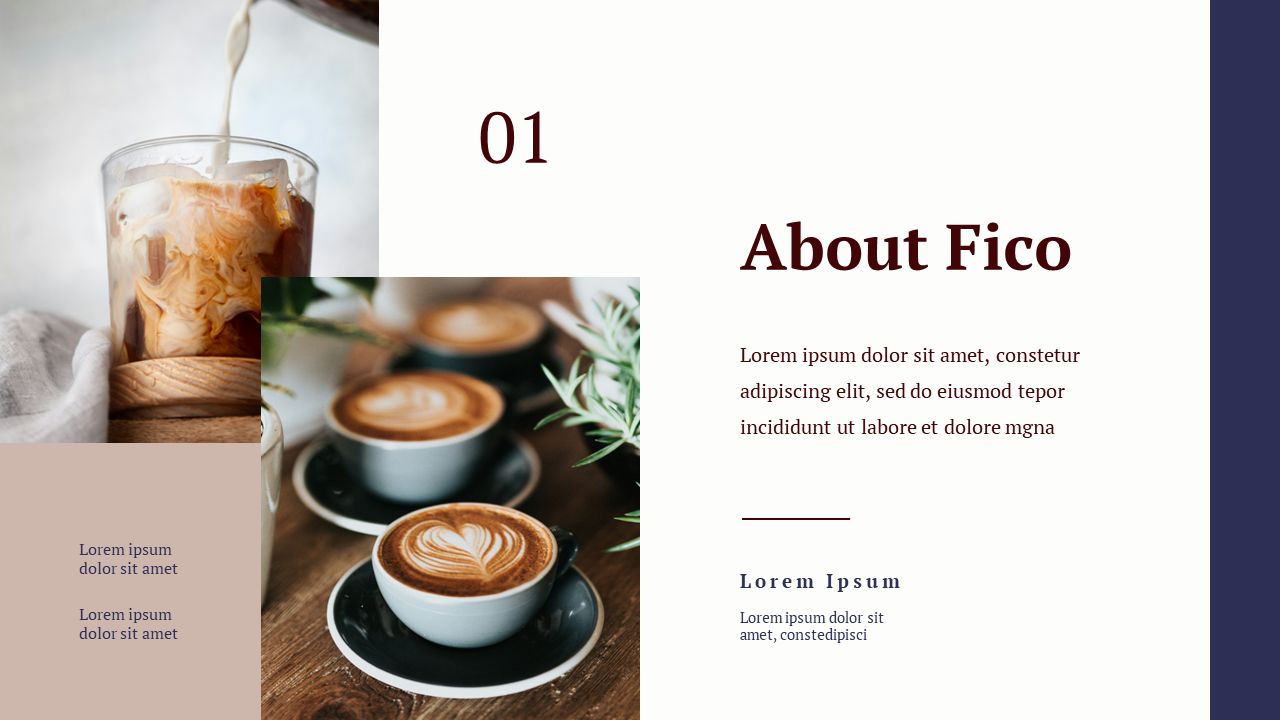 Fico - Cafe Powerpoint Template, Presentation Templates | GraphicRiver