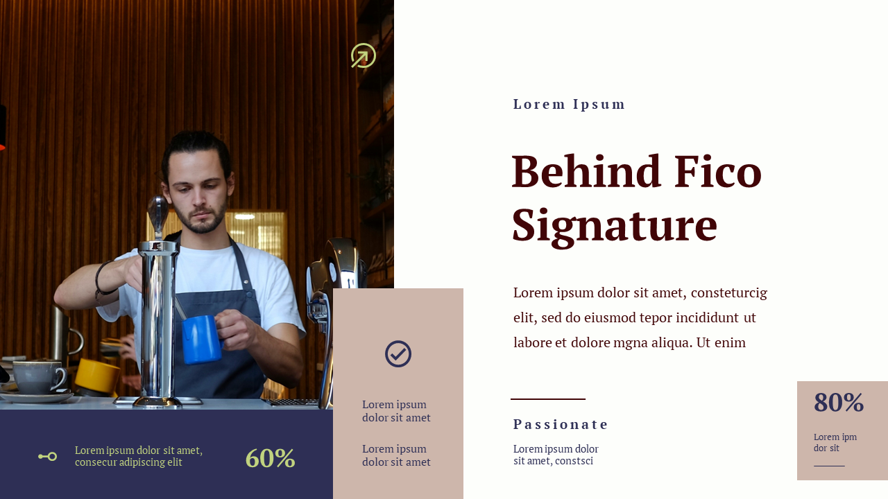 Fico - Cafe Powerpoint Template, Presentation Templates | GraphicRiver