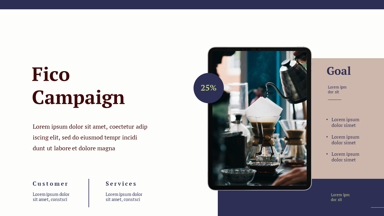 Fico - Cafe Powerpoint Template, Presentation Templates | GraphicRiver