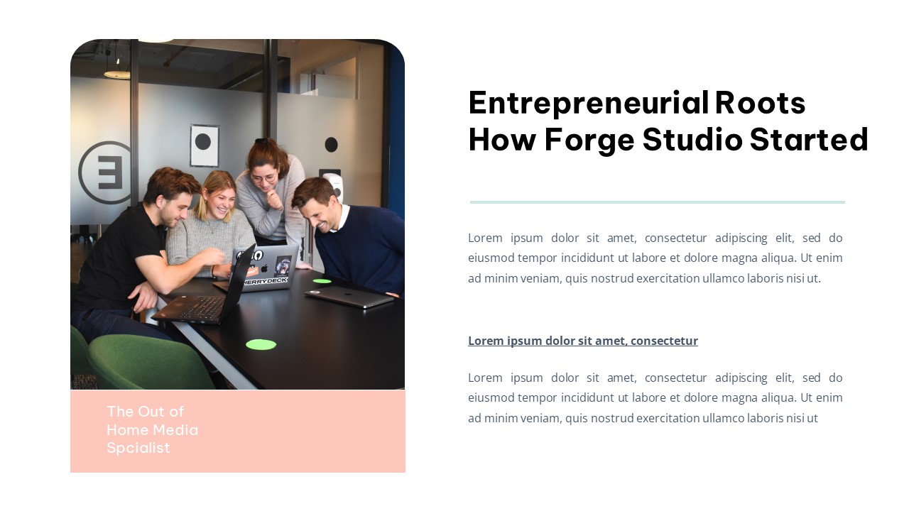 Forge - Modern Business PowerPoint Template, Presentation Templates
