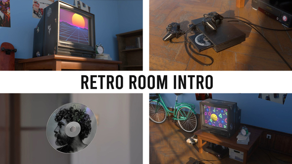 Retro Room Intro, Premiere Pro Templates | VideoHive