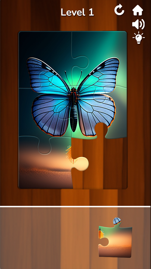 Butterfly Jigsaw Puzzle [ Construct 3 , HTML5 ] by Fabboxstudios ...