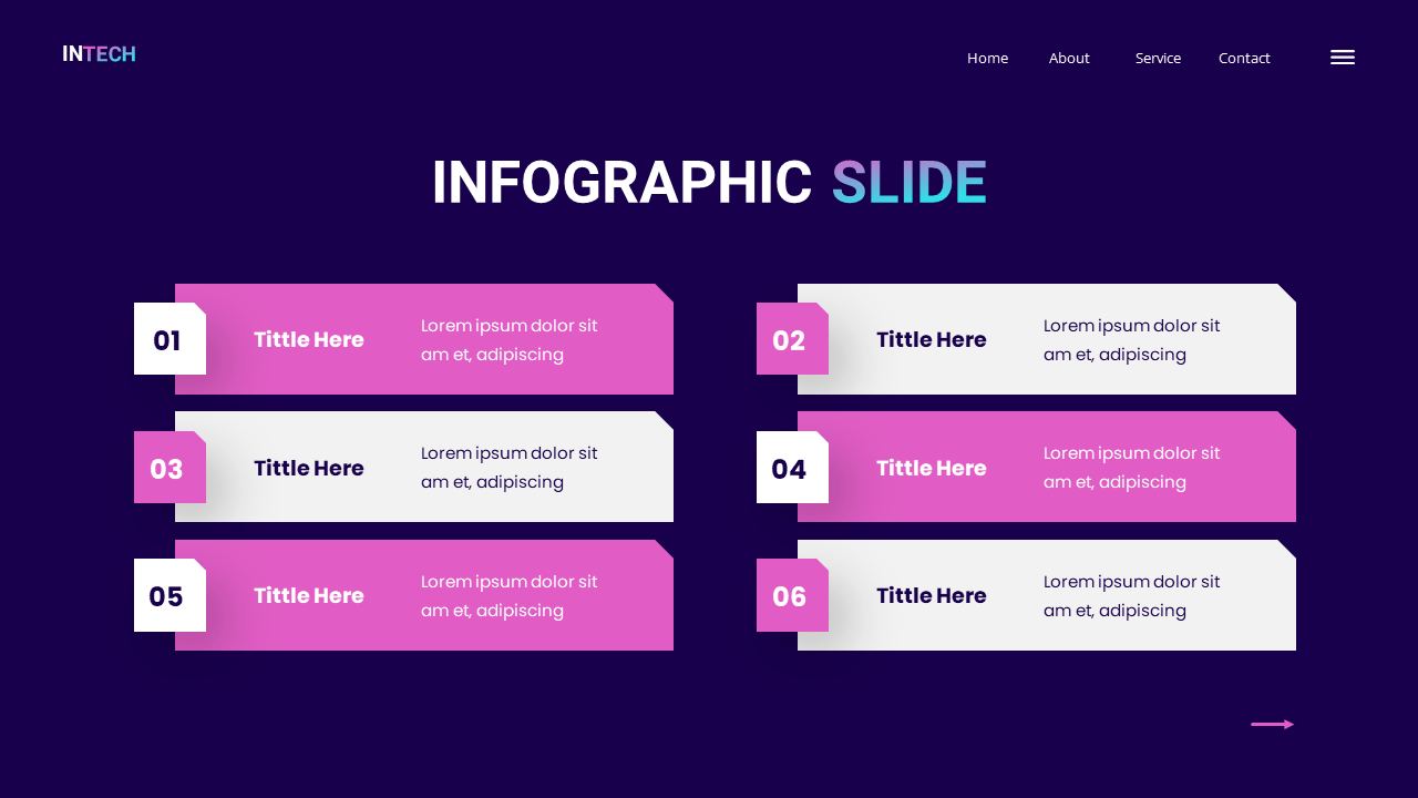 Intech - Technology Google Slide Templates, Presentation Templates