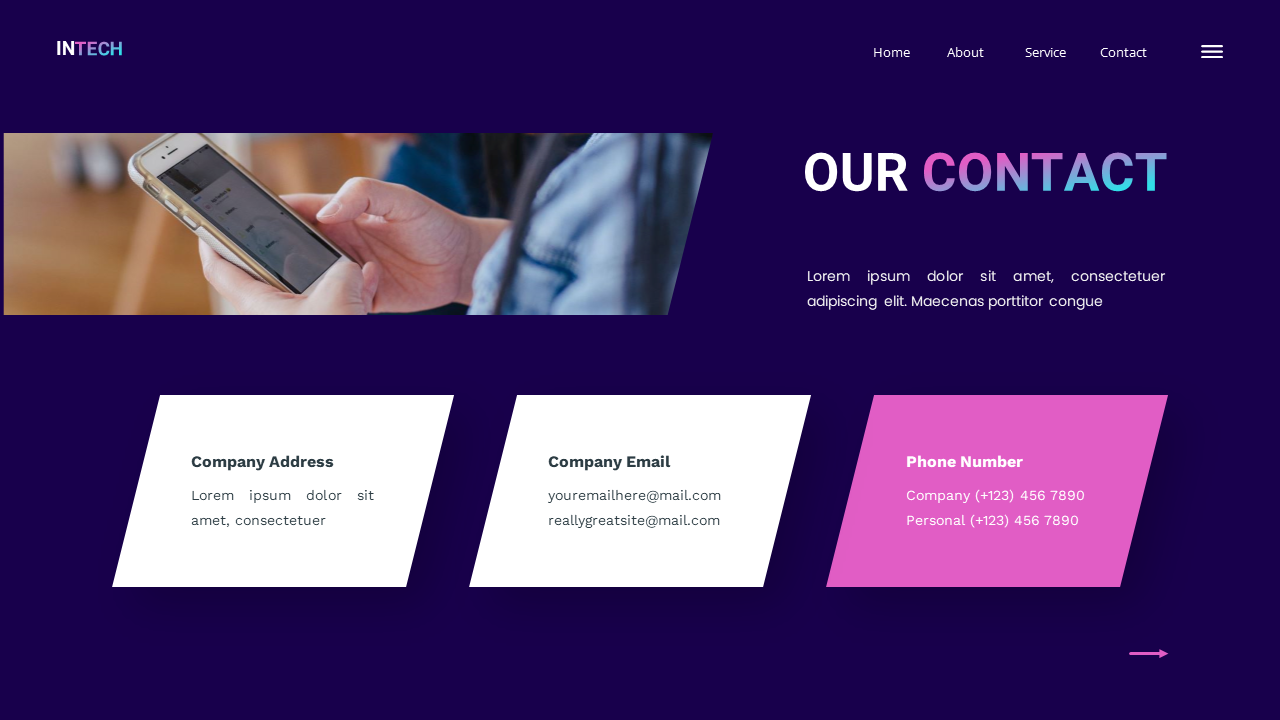 Intech - Technology Keynote Templates, Presentation Templates ...